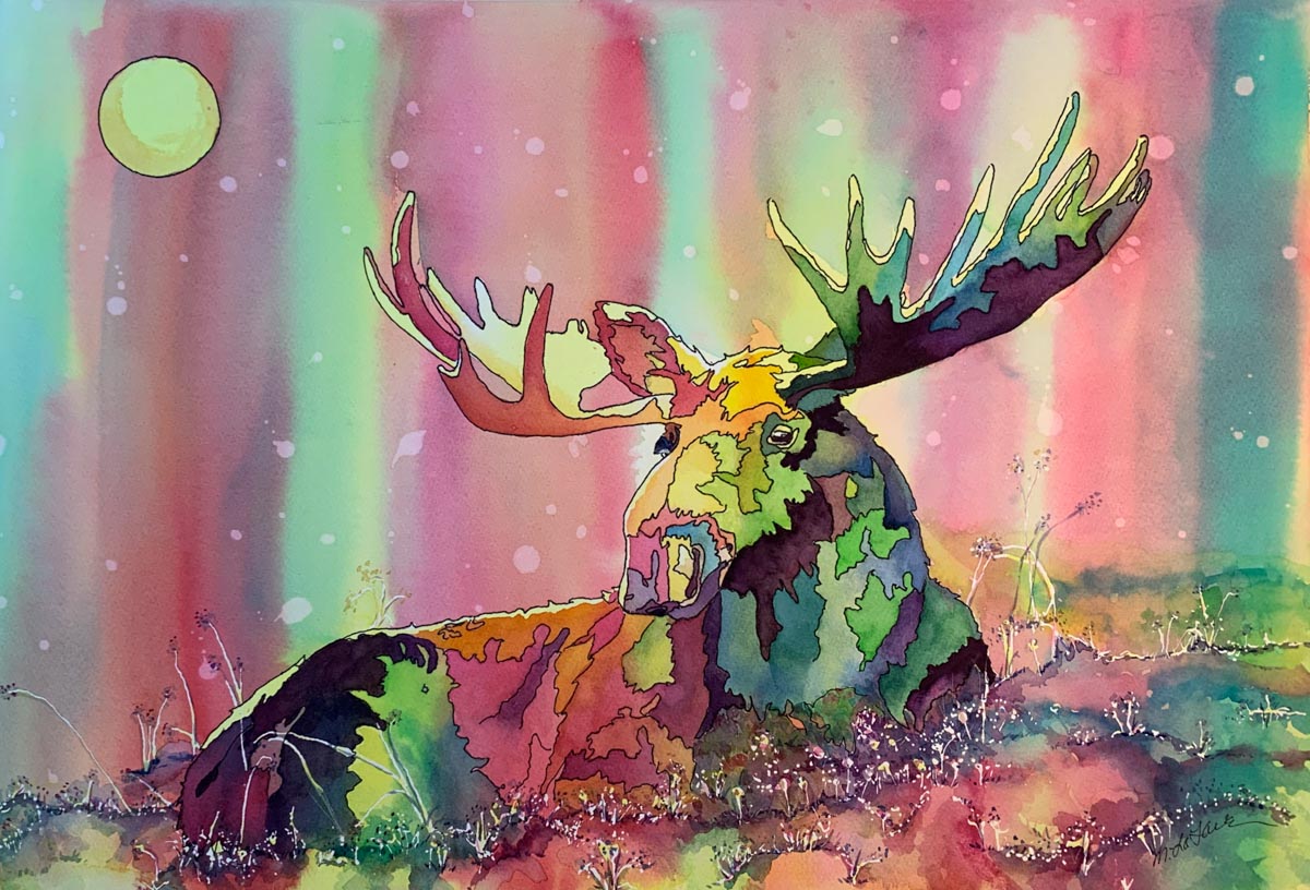 Mickey La Fave’s Art Is All About Color - Neighborhood Gazette