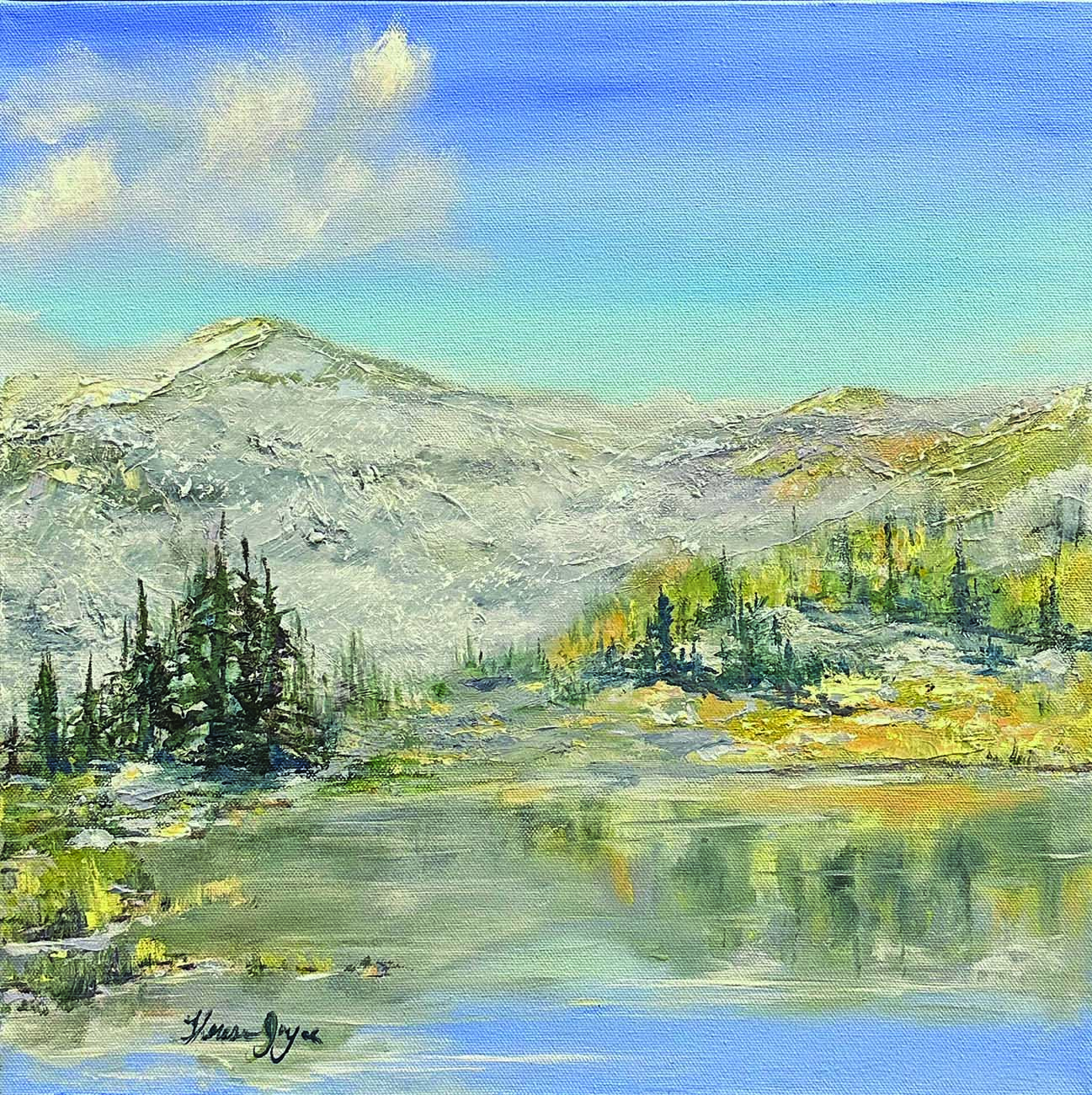 Theresa Joyce Infuses Her Paintings With Excitement - Neighborhood Gazette